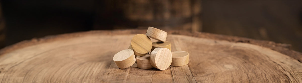 Wood and Silicone Barrel Bungs – Midwest Barrel Co.