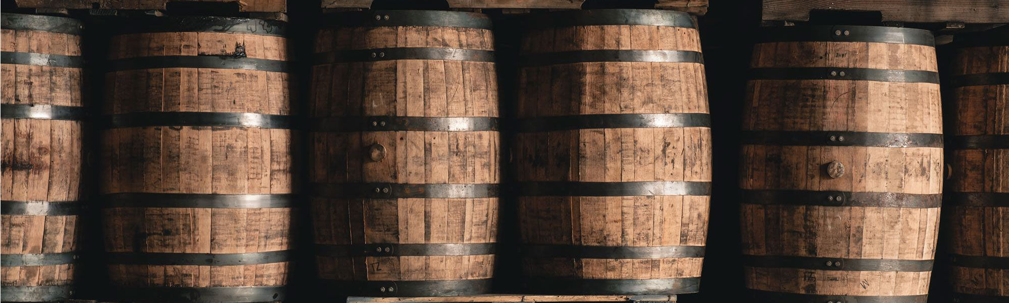 Freshly Emptied Small Barrels