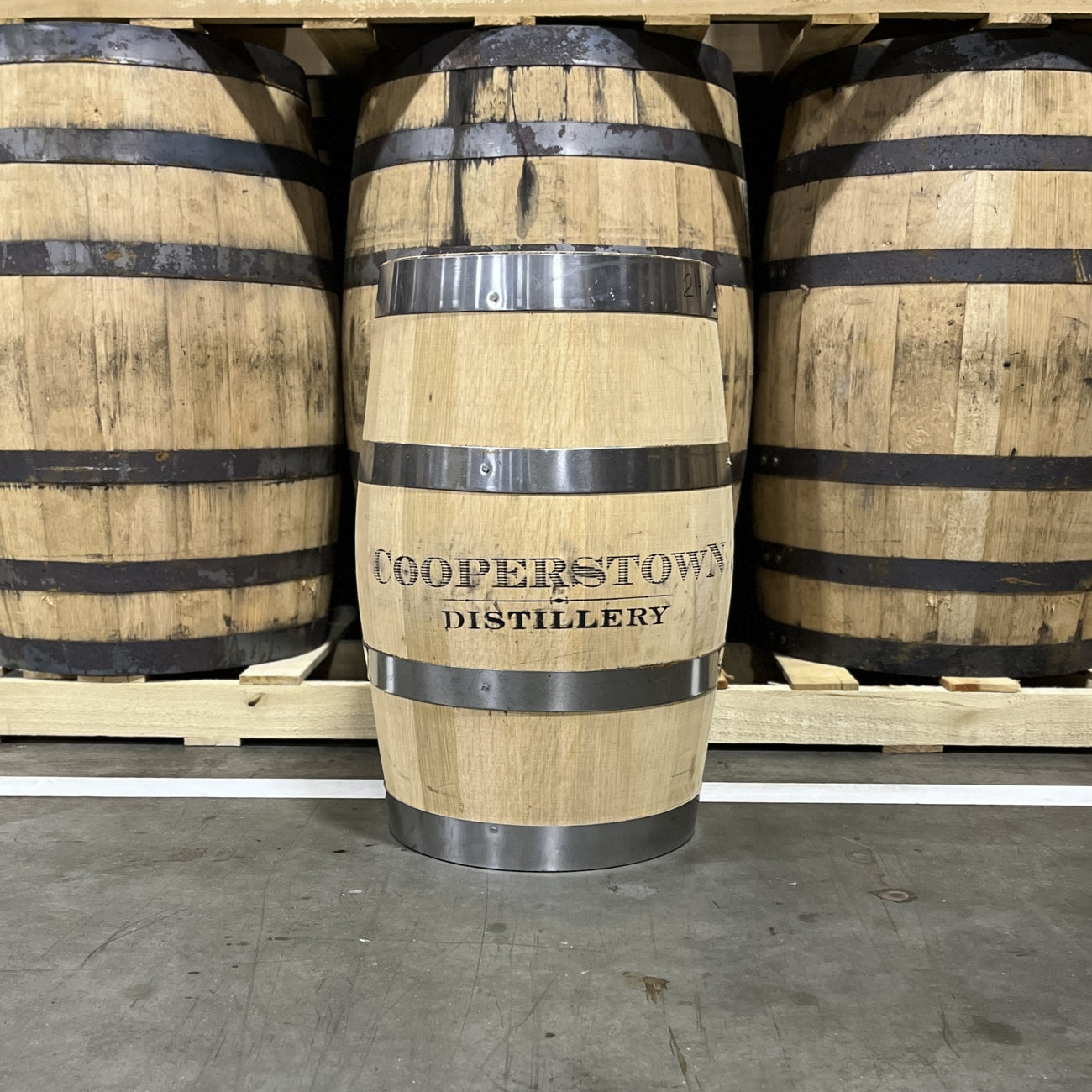 16 Gallon Cooperstown Distillery Single Malt Whiskey Barrel - Fresh Du