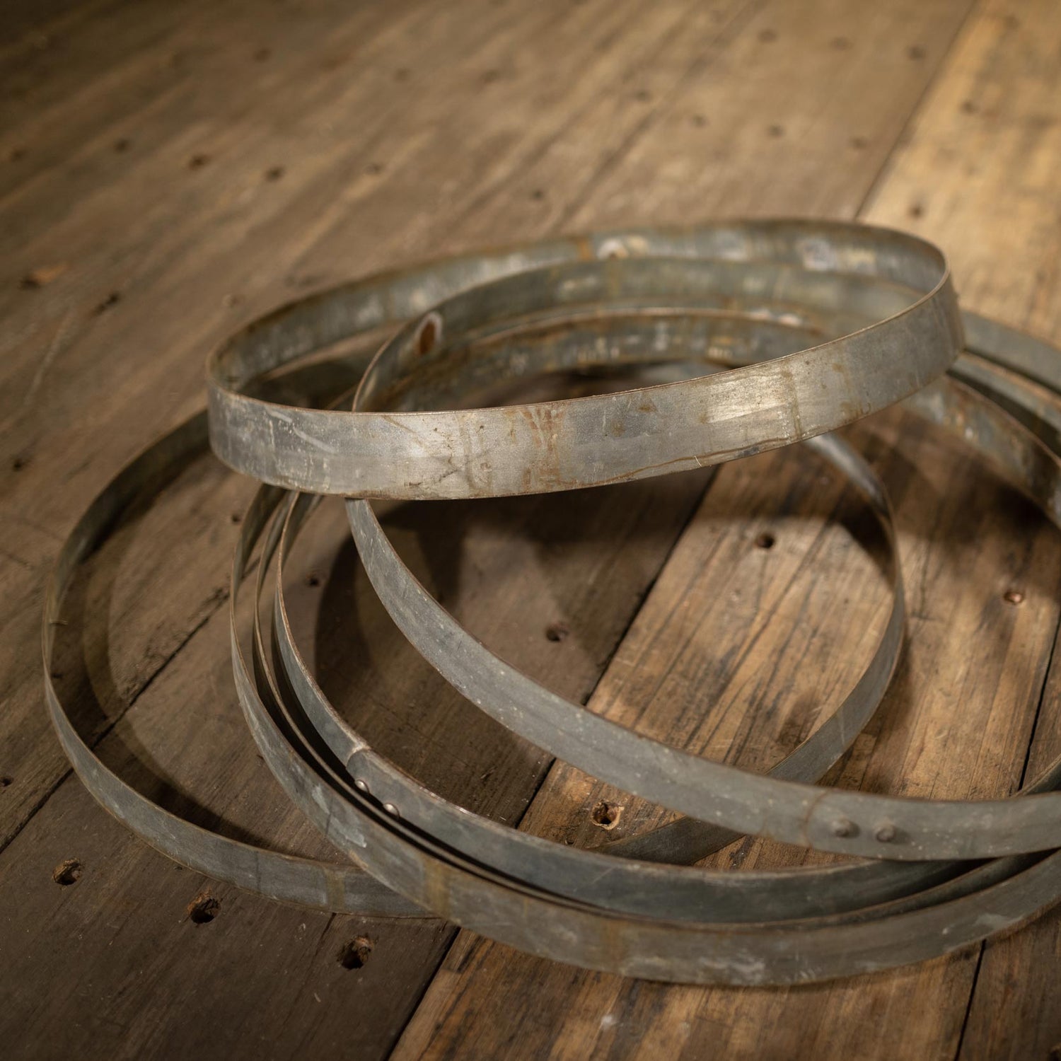 California Wine Barrel Rings - Set of 6